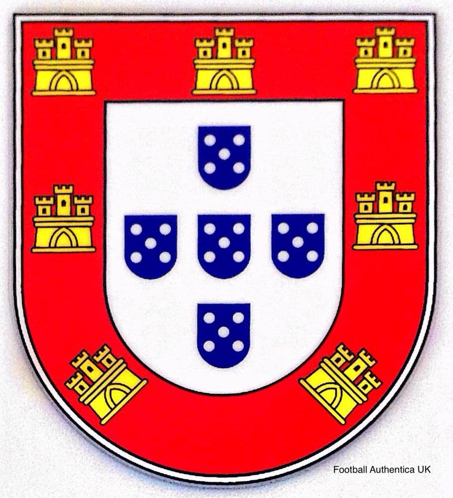 2021-22 Sporting Lisbon PORTUGUESE COAT OF ARMS Official Player Issue ...