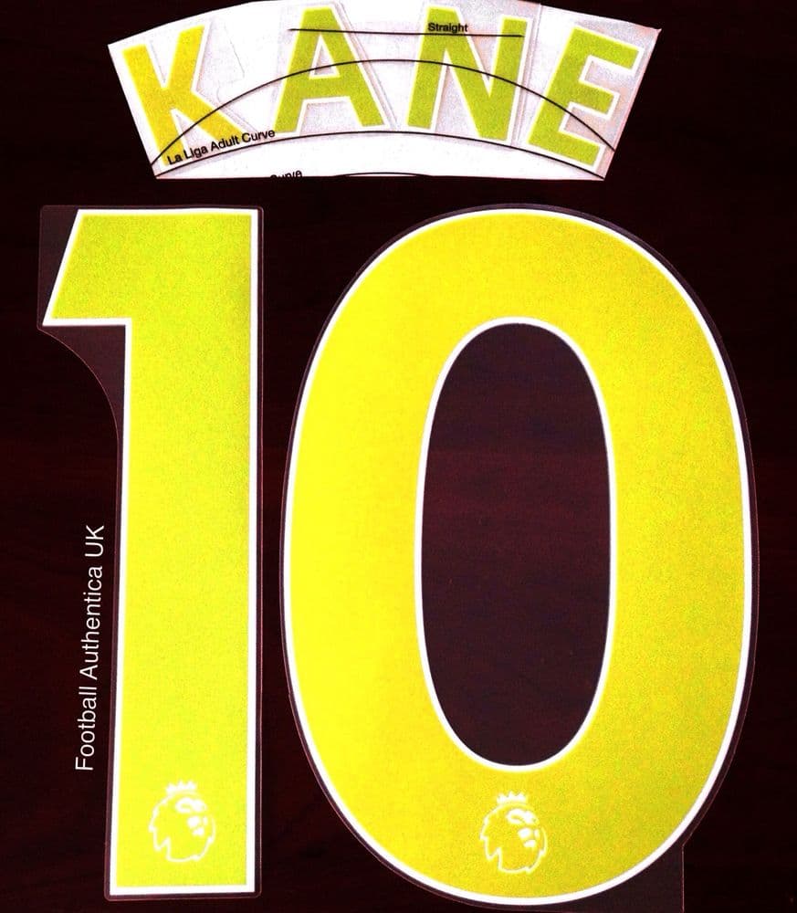 2021-22 Tottenham Hotspur Away Shirt KANE 10 Official Player Issue Size ...