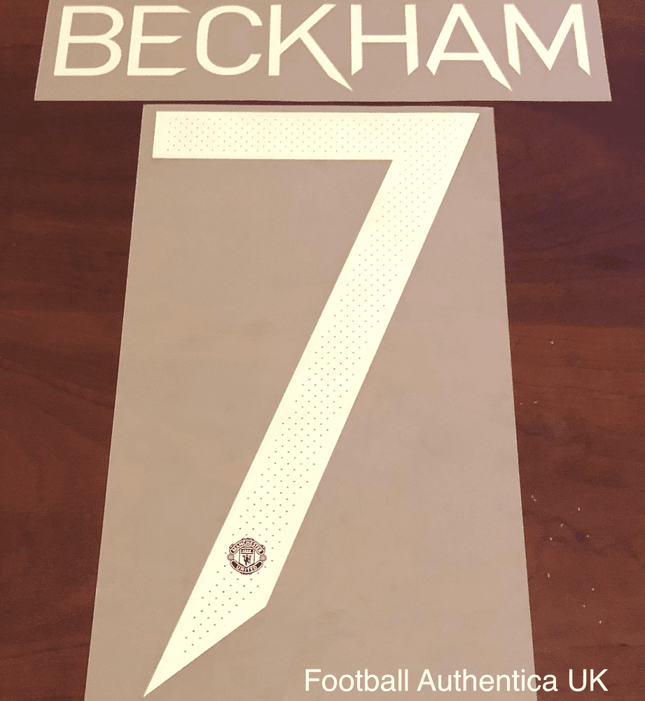 2021-23 Manchester United HERO SET Home/Away Shirt BECKHAM 7 Official ...