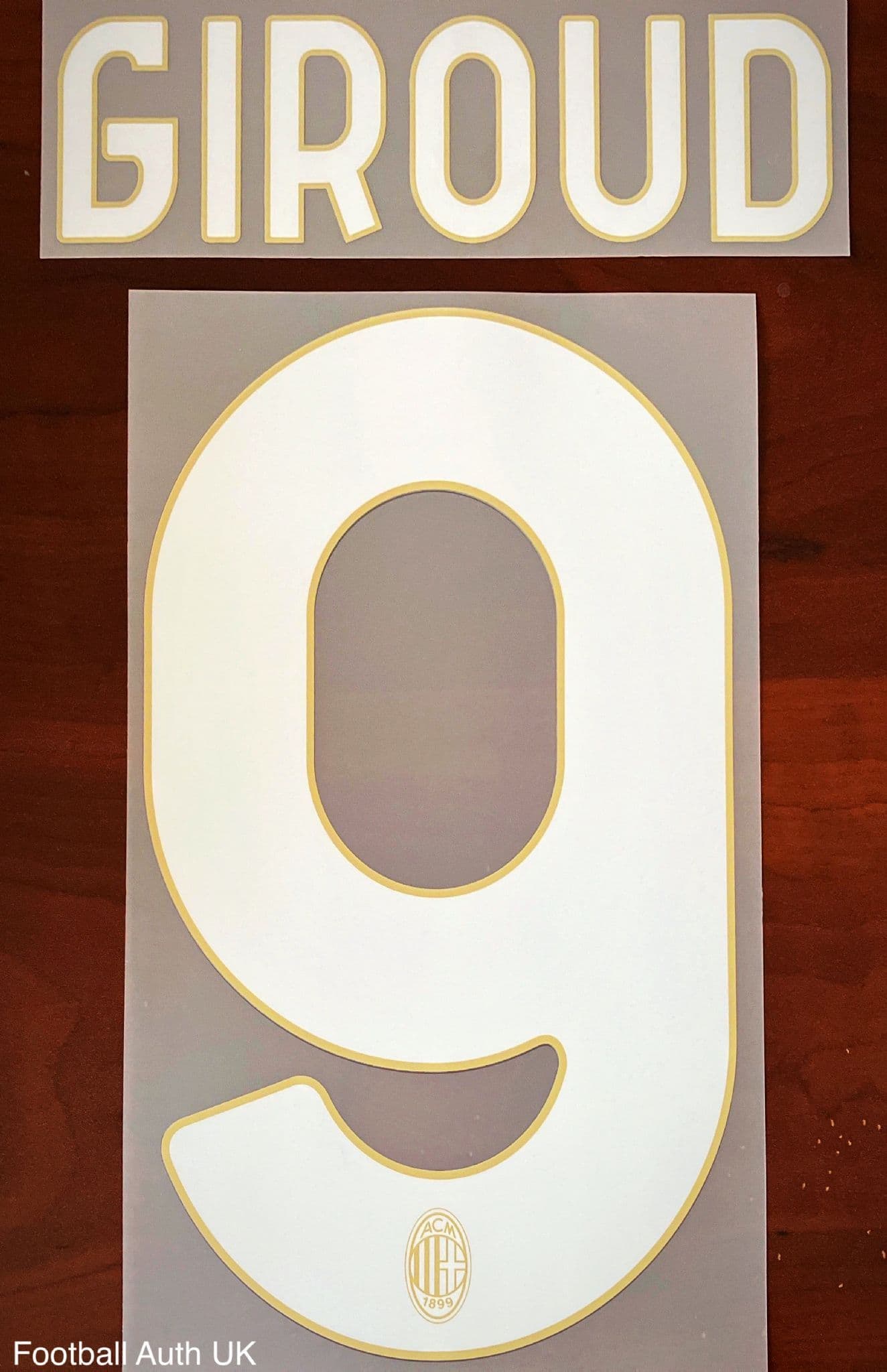 2022-23 AC Milan X KOCHE Fourth Shirt GIROUD 9 Official Player Issue ...