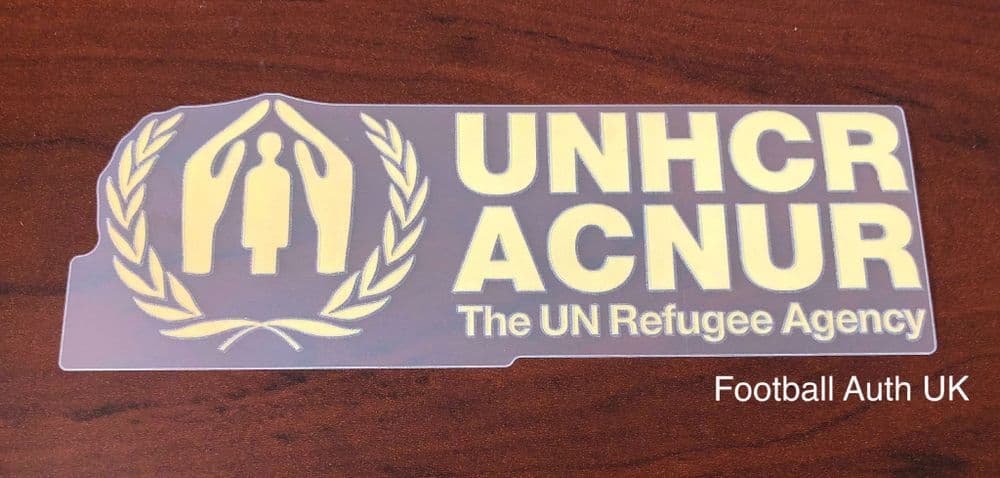Unhcr Official Logo 2022 23 Barcelona UNHCR ACNUR Goalkeeper Shirt