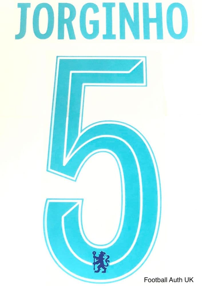 2022-23 Chelsea UCL & FA CUP Away Shirt JORGINHO 5 Official Player ...