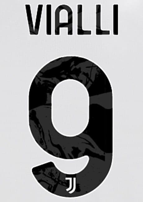 2022-23 Juventus HERO SET Home Shirt VIALLI 9 Official Player Issue ...