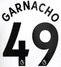 2022-23 Manchester United Away Shirt GARNACHO 49 Official Player Issue ...