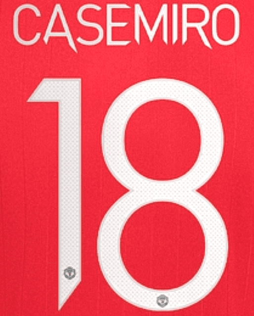 2022-23 Manchester United EUROPA & FA CUP Home Shirt CASEMIRO 18 ...