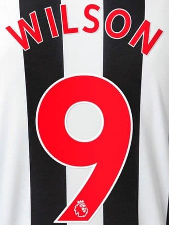 2022-23 Newcastle United Home Shirt WILSON 9 Official Player Issue Size ...