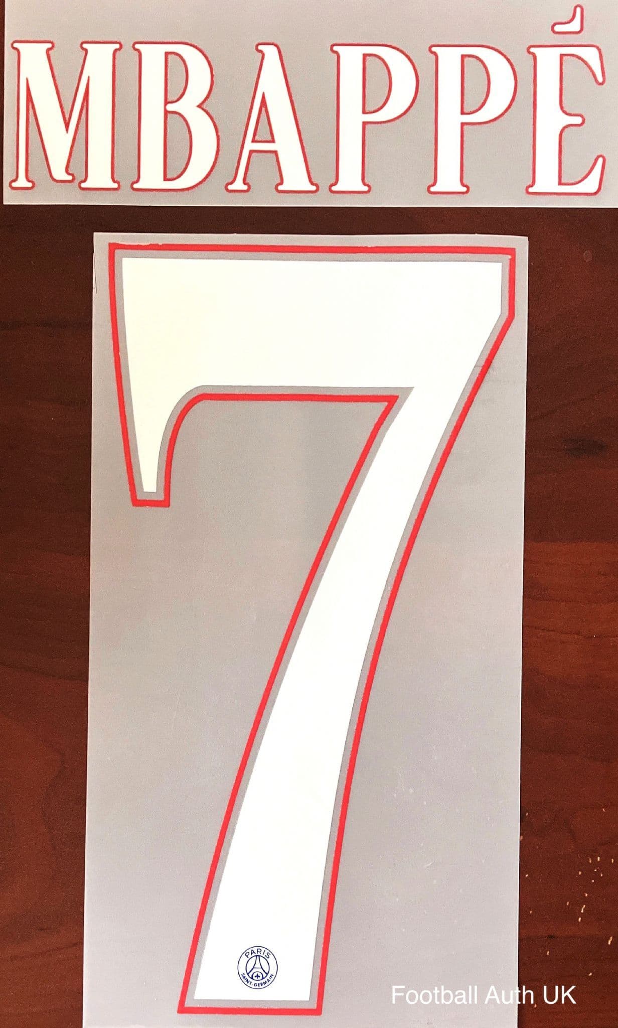 2022-23 PSG Paris St Germain UCL Home Shirt MBAPPE 7 Official Player ...