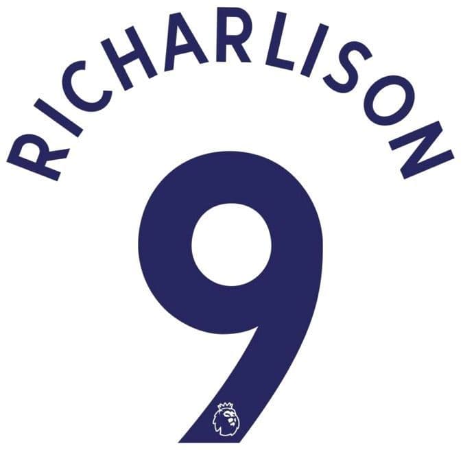 2022-23 Tottenham Hotspur Home Shirt RICHARLISON 9 Official Player ...