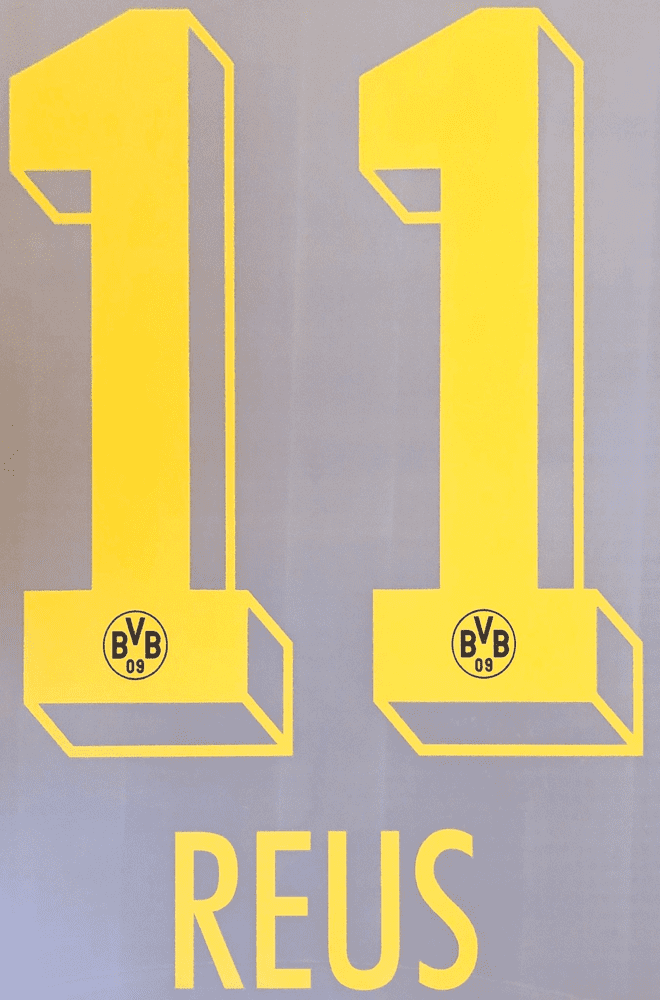 2022-24 Dortmund Away Shirt REUS 11 Official Player Issue Size Name ...
