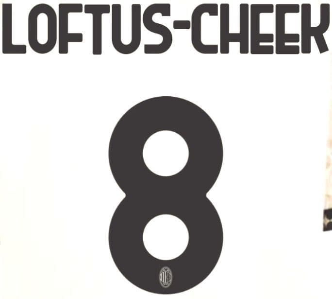 2023-24 AC Milan X PLEASURES Fourth Shirt LOFTUS-CHEEK 8 Official ...