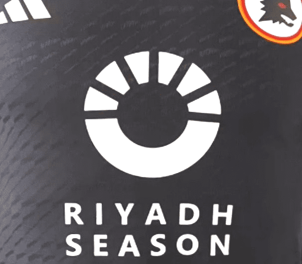 2023-24 AS Roma RIYADH SEASON Third Shirt Official Player Issue Size ...