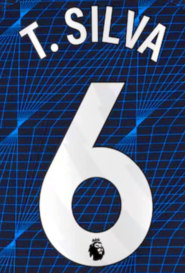 2023-24 Chelsea Home/Away Shirt T SILVA 6 Official Player Issue Size ...
