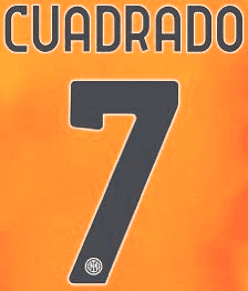 2023-24 Inter Milan Third Shirt CUADRADO 7 Official Player Issue Size ...