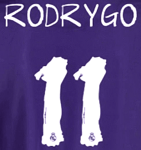 2023-24 Real Madrid ADIDAS Y-3 Fourth Shirt RODRYGO 11 Official Player ...