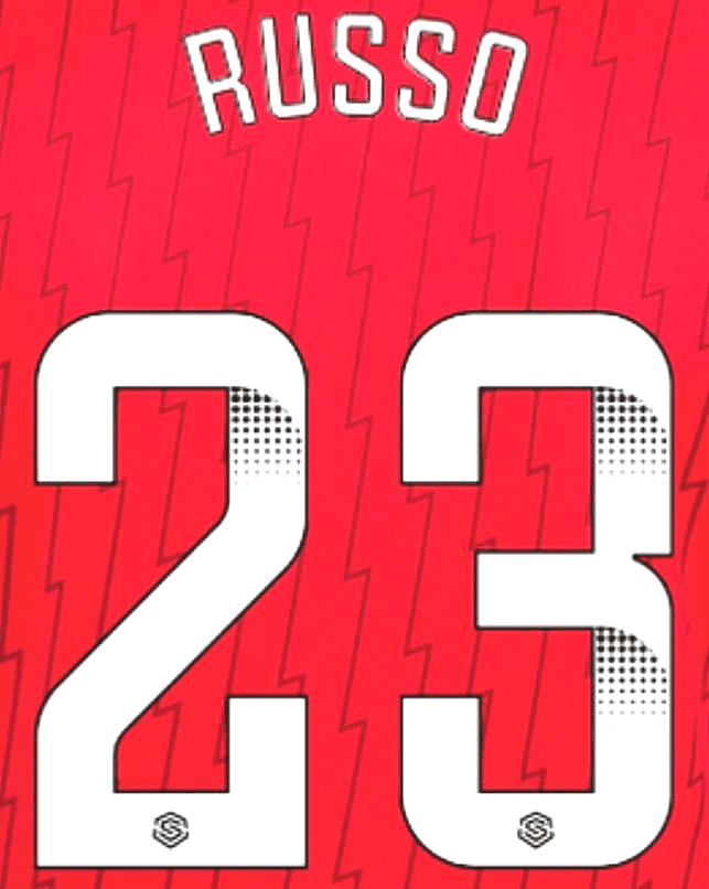 2023-25 Arsenal FA WSL Home/Away/Third Shirt RUSSO 23 Official Player ...