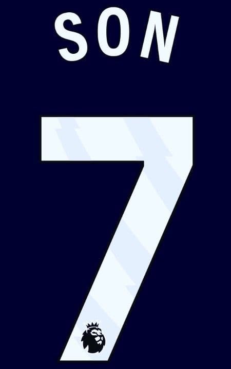 2023-25 Tottenham Hotspur Away/Third Shirt SON 7 Official Player Issue ...