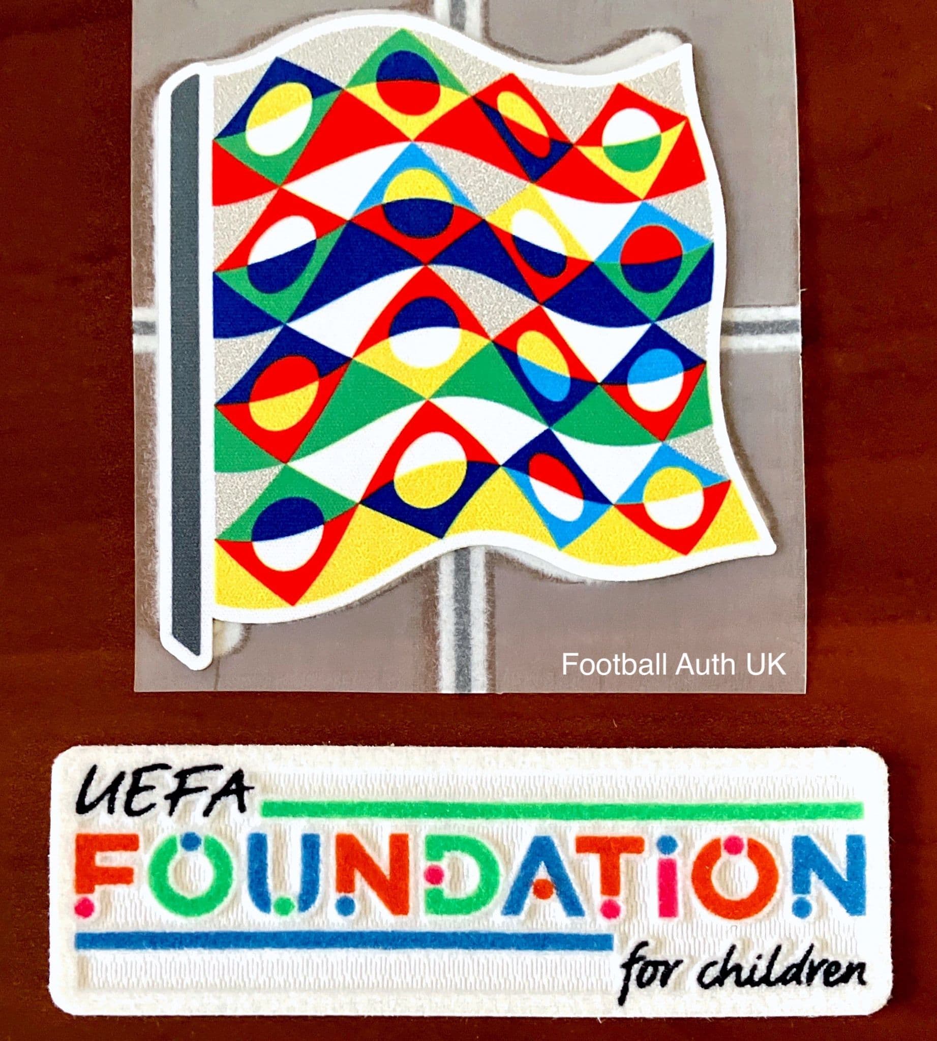 2023-25 UEFA Nations League Official Player Issue Size Football Badge ...