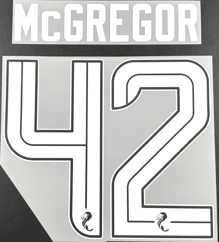 2023-26 Celtic Glasgow Away/Third Shirt McGREGOR 42 Official Player ...