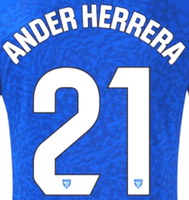 2024-25 Athletic Club Bilbao Home/Away Shirt ANDER HERRERA 21 Official Player Issue Name Number Set