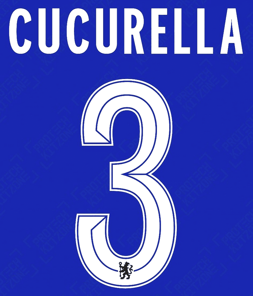 2024-25 Chelsea UECL & FA CUP Home Shirt CUCURELLA 3 Official Player ...