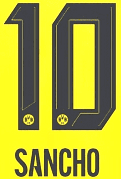 2024-25 Dortmund BVB Home/Third Shirt SANCHO 10 Official Player Issue ...