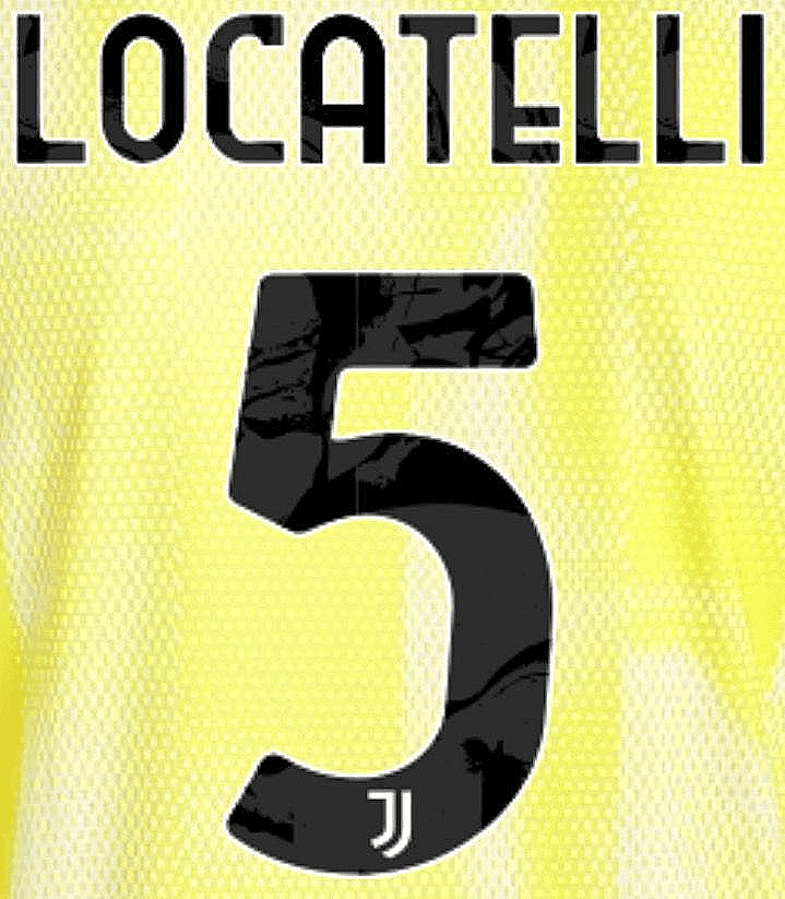 2024-25 Juventus Home/Away Shirt LOCATELLI 5 Official Player Issue Size ...