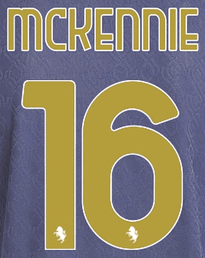 2024-25 Juventus Third Shirt MCKENNIE 16 Official Player Issue Size ...