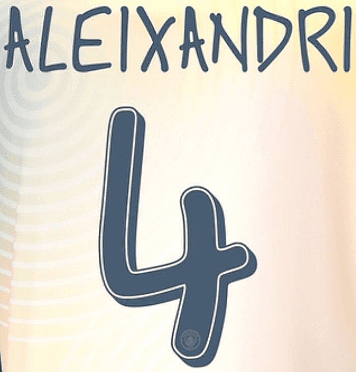 2024-25 Manchester City UWCL Home/Fourth Shirt ALEIXANDRI 4 Official ...