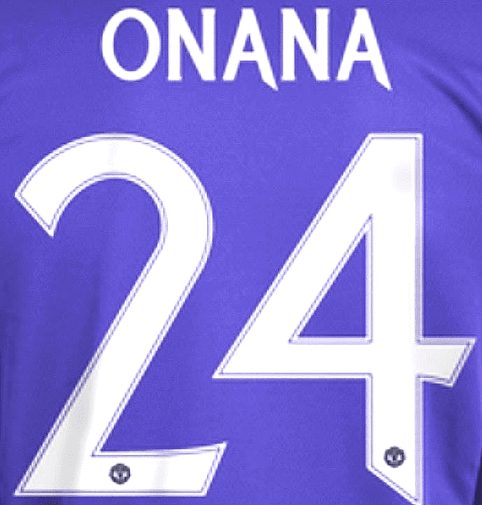 2024-25 Manchester United EUROPA & FA CUP GK Home/Third Shirt ONANA 24 ...