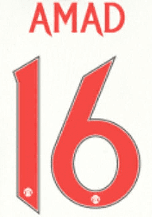 2024-25 Manchester United EUROPA & FA CUP Third Shirt AMAD 16 Official ...