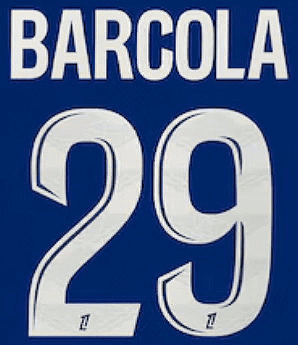 2024-25 PSG Paris St Germain LIGUE 1 Fourth Shirt BARCOLA 29 Official ...