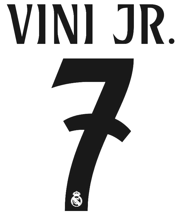 2024-25 Real Madrid UCL Home Shirt VINI JR 7 Official Player Issue Size ...