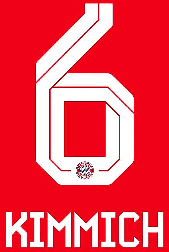 2025-26 Bayern Munich CWC & BUNDESLIGA Home Shirt KIMMICH 6 Official ...
