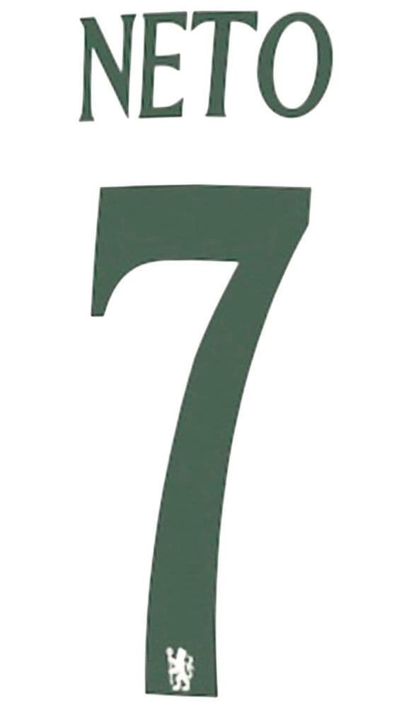 2025-26 Chelsea CWC & UCL Away Shirt NETO 7 Official Player Issue Size ...