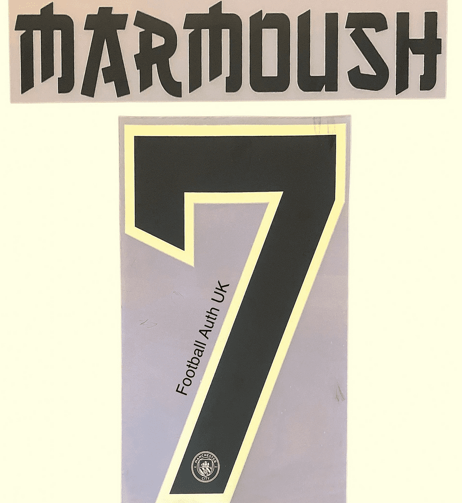 2025-26 Manchester City Year Of The Horse Chinese Shirt MARMOUSH 7 ...