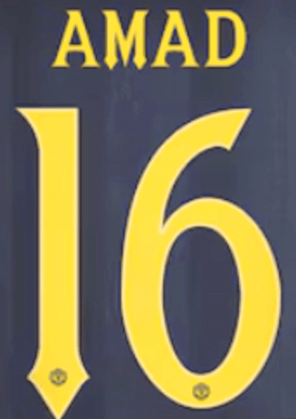 2025-26 Manchester United CARABAO/FA CUP Third Shirt AMAD 16 Official ...