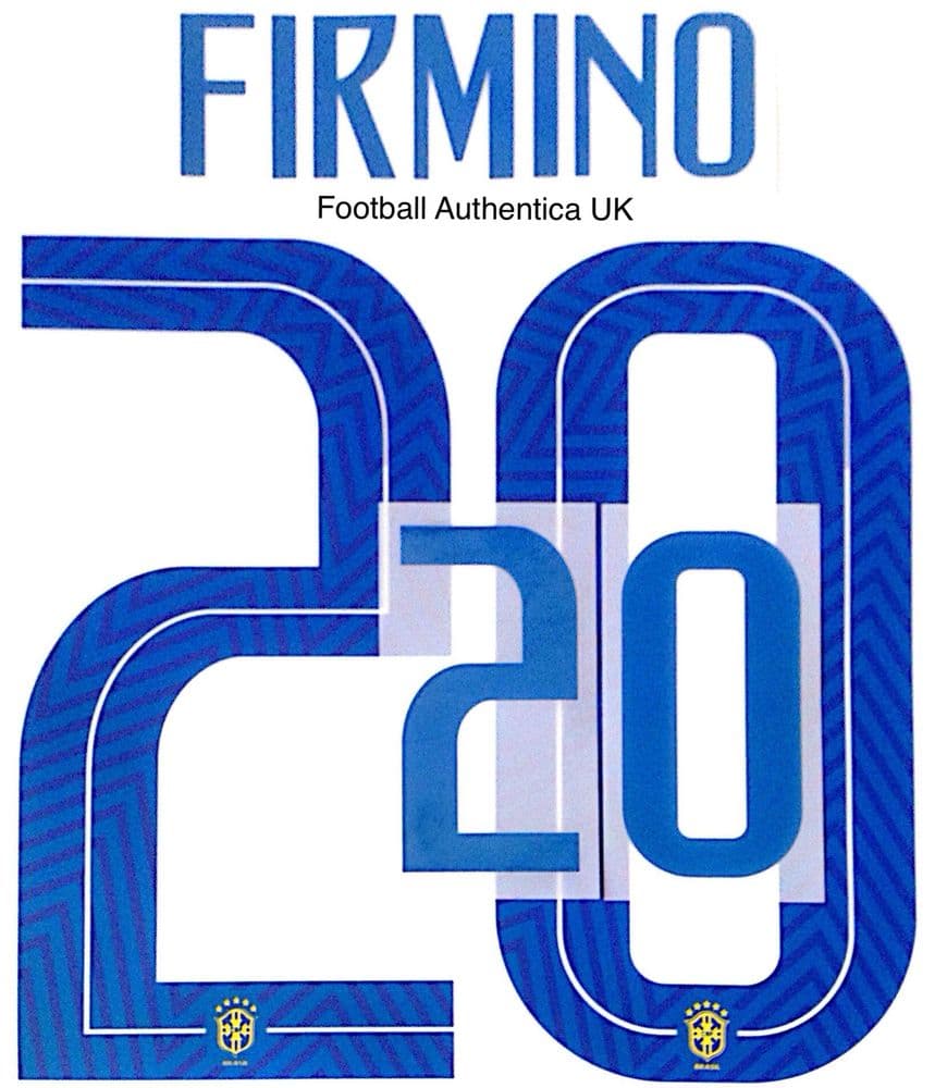 Brazil 100 YEARS ANNIVERSARY Away Shirt 2019-20 FIRMINO 20 Official ...