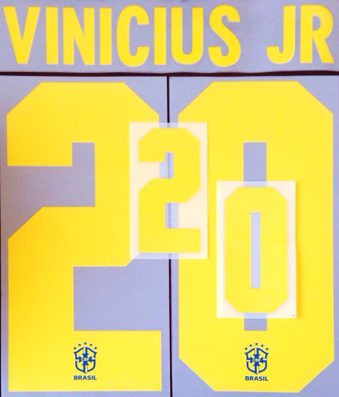 Brazil Away Shirt 2020-22 VINICIUS JR 20 Official Player Issue Size ...