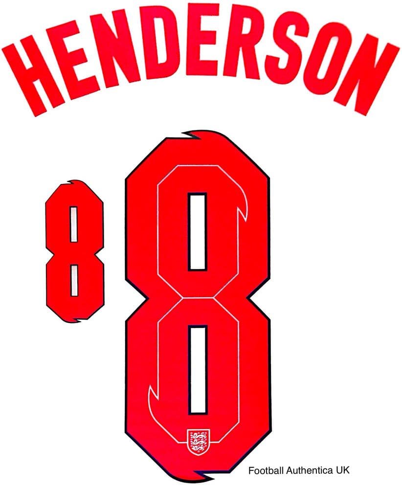 England EURO 2021 Home Shirt 2020-21 HENDERSON 8 Nike PS-Pro SportingiD ...