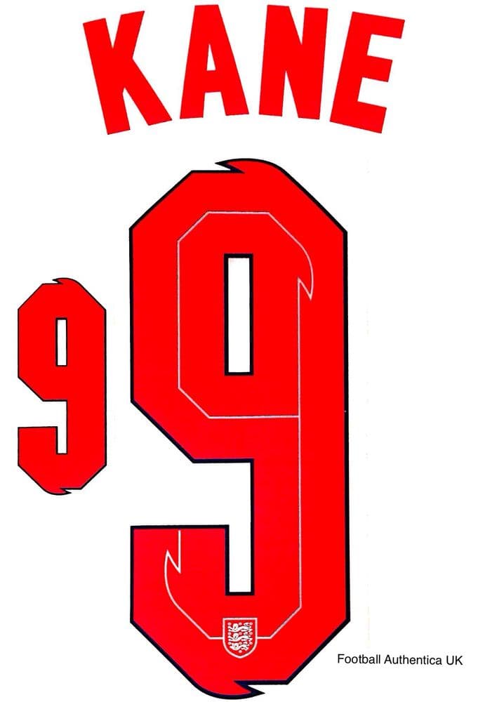 England EURO 2021 Home Shirt 2020-21 KANE 9 Nike PS-Pro SportingiD Name ...