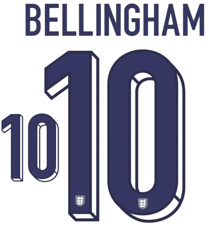England EURO 2024 Home Shirt 2024-25 BELLINGHAM 10 Nike PS-Pro ...