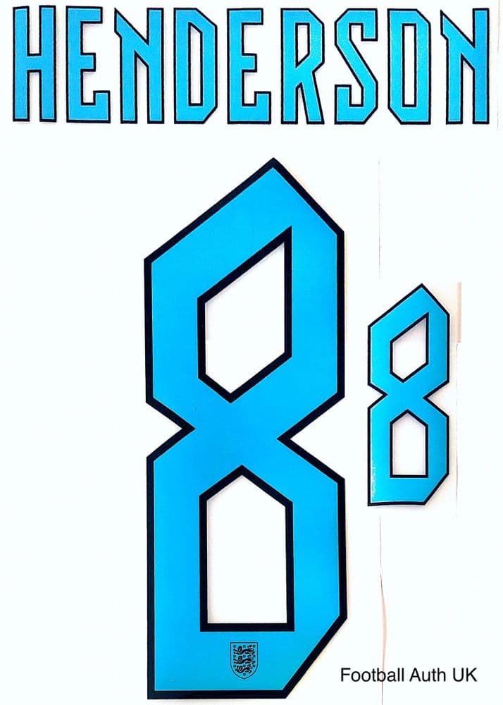 England WORLD CUP 2022 Away Shirt 2022-23 HENDERSON 8 Nike PS-Pro ...