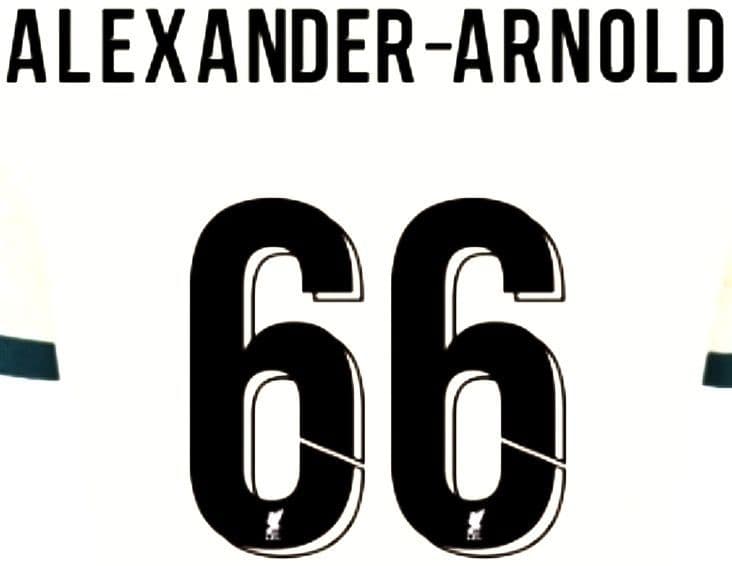 Liverpool UCL & FA CUP Away Shirt 2020-22 ALEXANDER-ARNOLD 66 Official ...