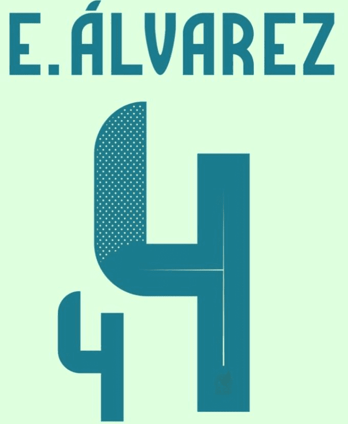 Mexico COPA AMERICA 2024 Away Shirt 2024-25 E ALVAREZ 4 Official Player ...