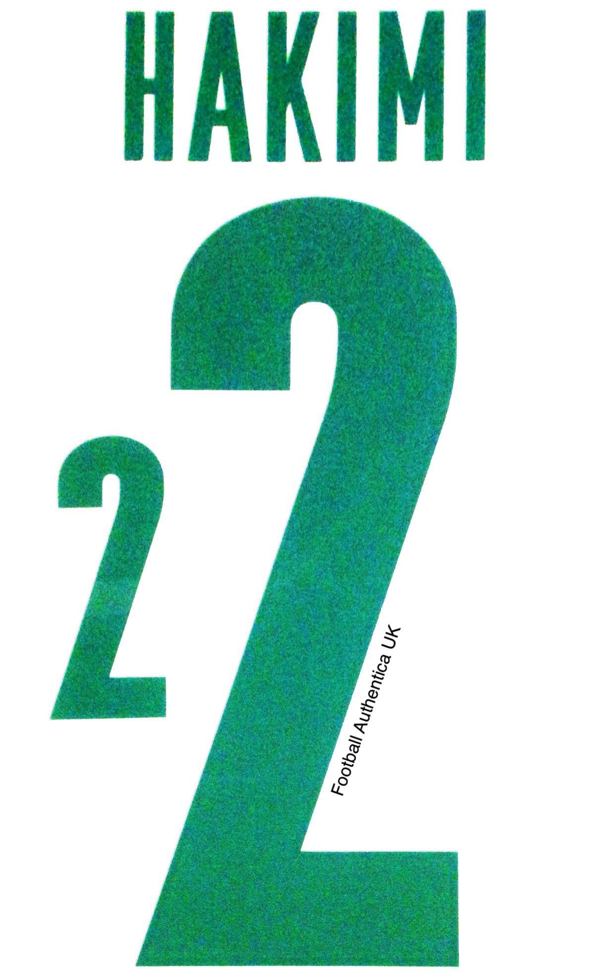 Morocco Away Shirt 2020-21 HAKIMI 2 Official Puma StilScreen Name ...