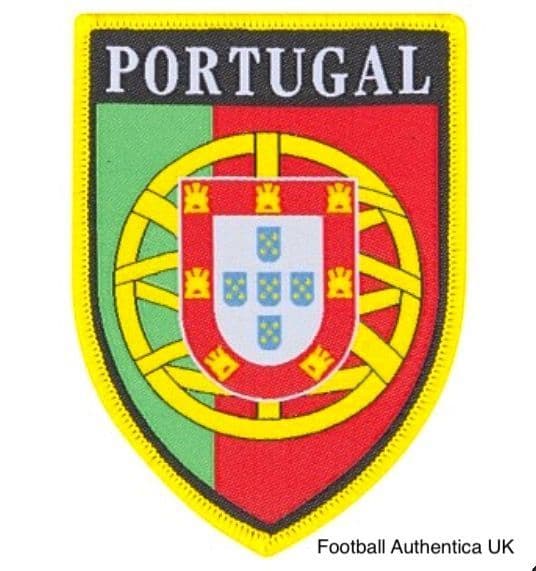 Portugal Custom Fan Style Embroidered Football Soccer Badge Patch