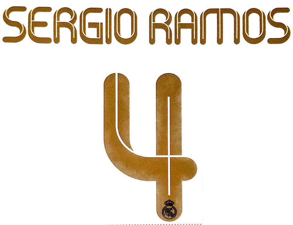 KIDS 2011-12 Real Madrid SERGIO RAMOS 4 La Liga/UCL Home Shirt OFFICIAL ...