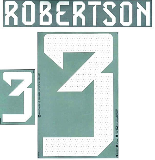 Scotland Home Shirt 2022-23 ROBERTSON 3 Adidas DekoGraphics Football ...