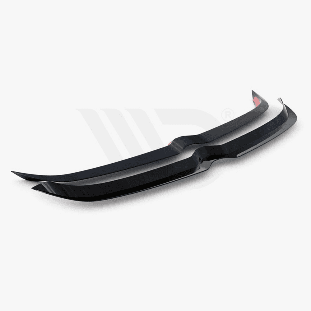 Maxton Design Spoiler Lip Gloss Black - Hyundai Kona N