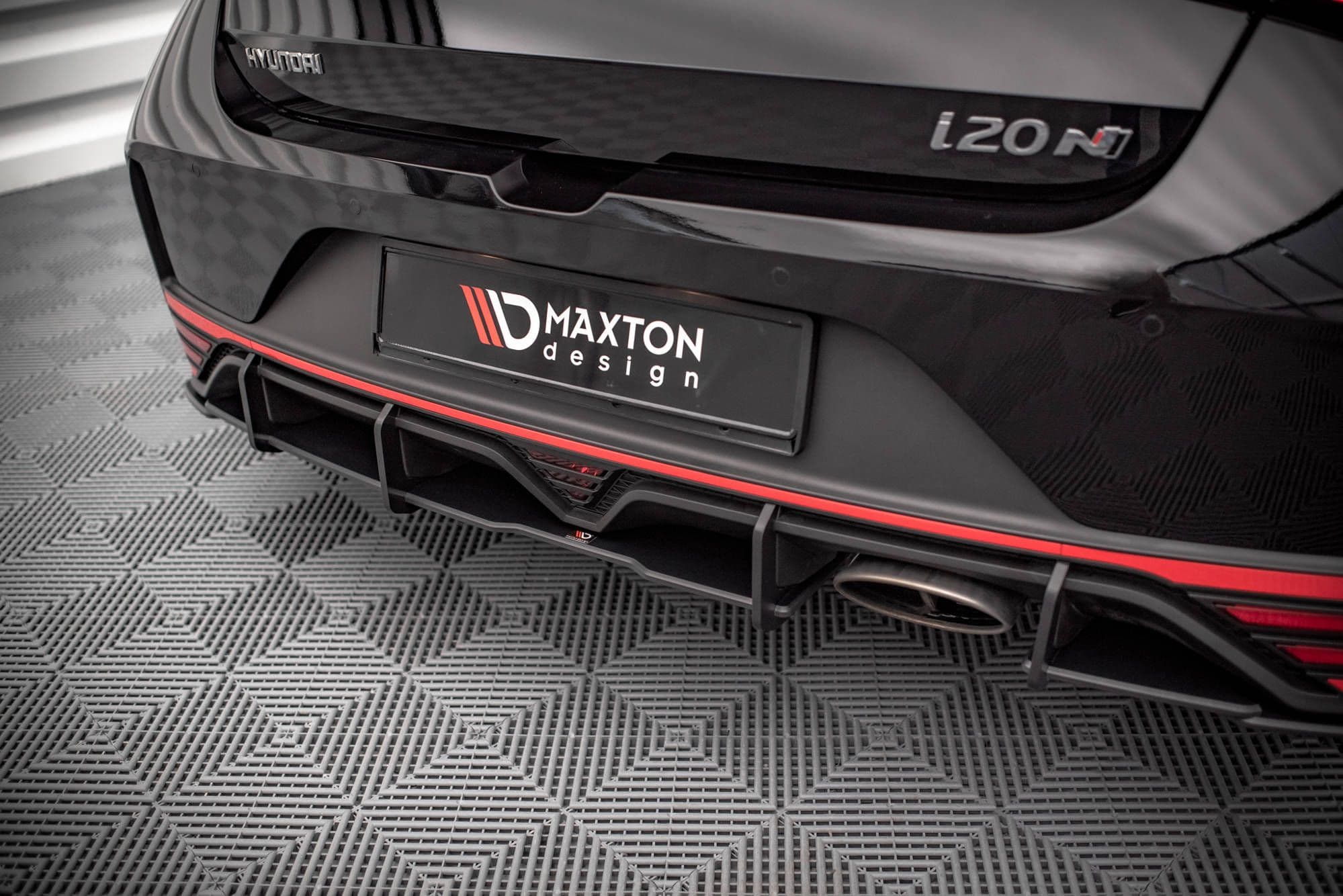 Maxton Design Street Pro Rear Diffuser - Hyundai i20N